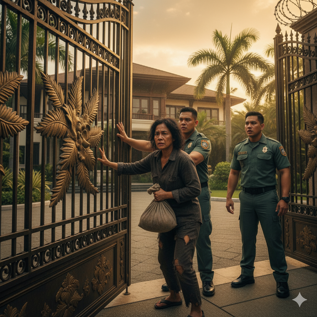May isang Babaeng may sira sa isip na laging kumakatok sa Gate ko ...