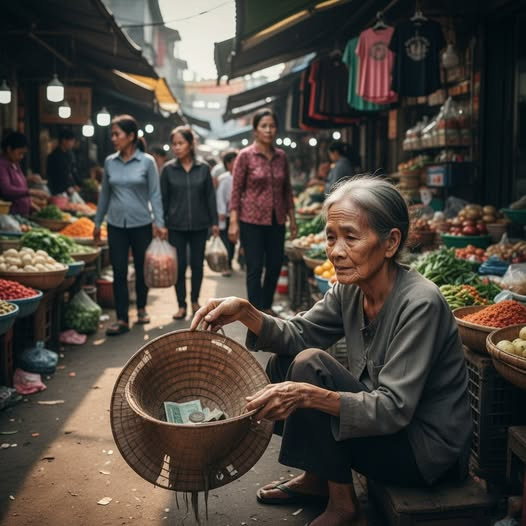 Pinilit ng manugang na magtungo sa palengke ang kanyang matandang ina ...