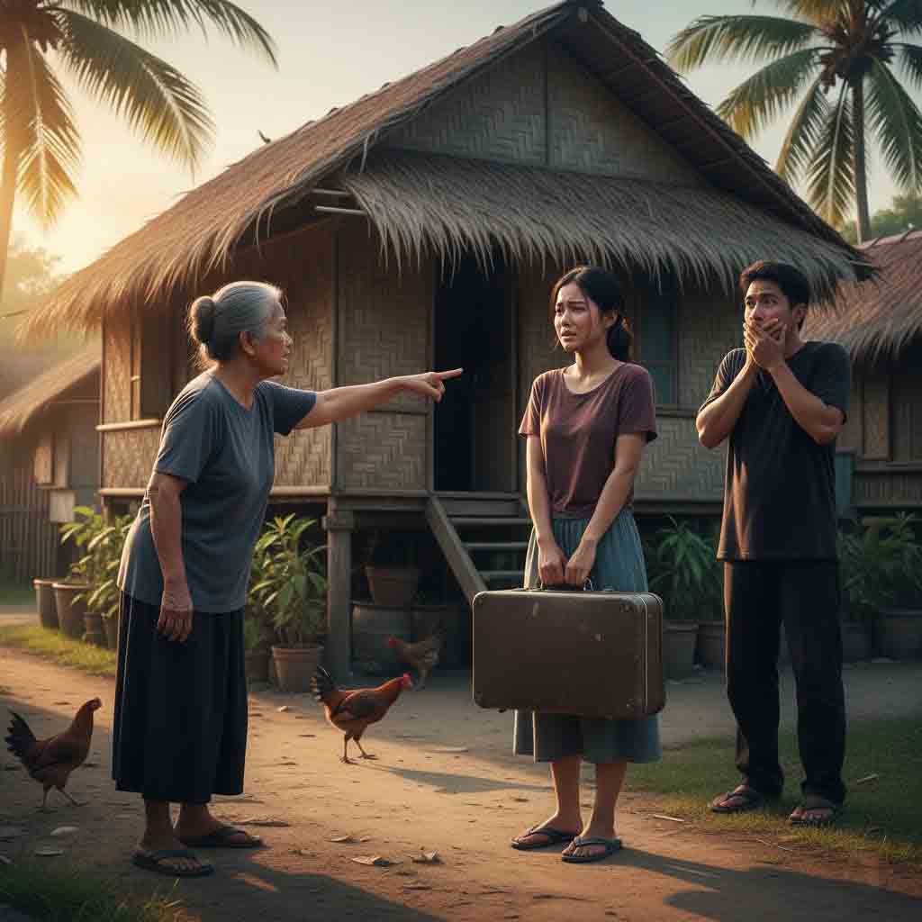 Ang manugang na babae ay humiram ng pera kung saan-saan upang makapagtayo ng bahay. Nang matapos ...