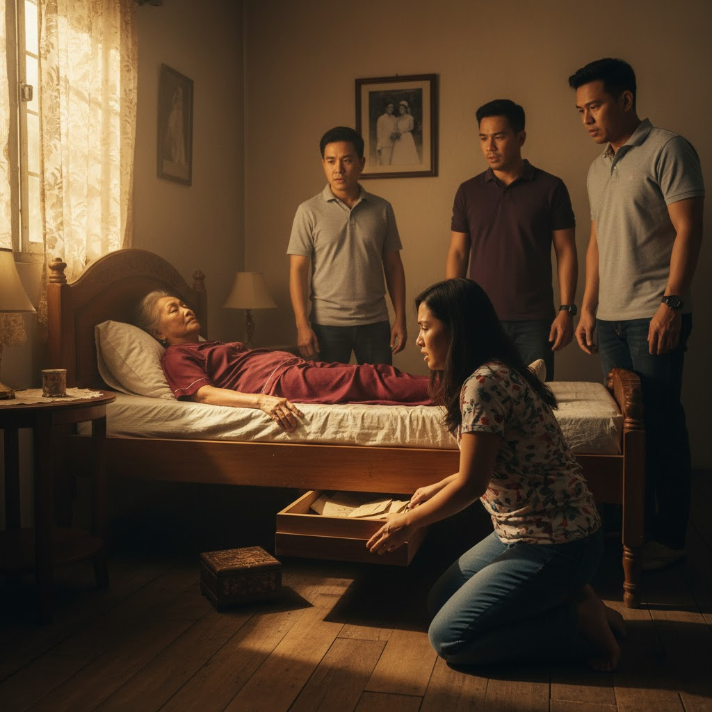 Sinabihan ng biyenan ang kanyang manugang na huwag buksan ang drawer sa ...