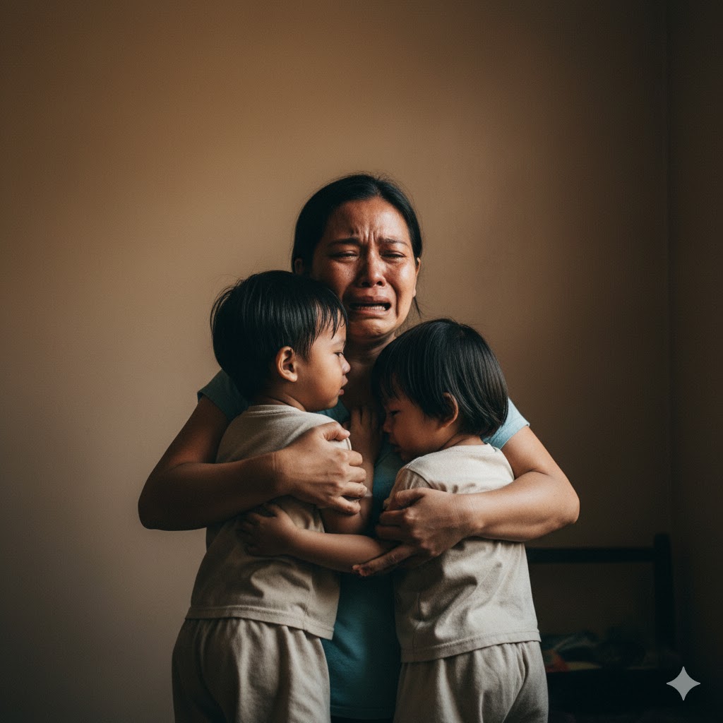 Isinama ng asawang lalaki ang kanyang kabit at ang kanyang anak sa ...