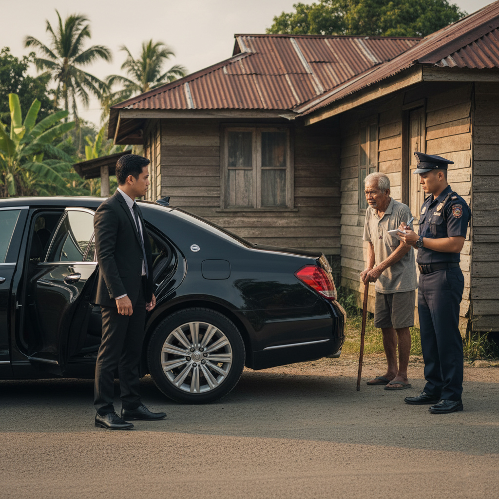 Iniwan ang kanilang matandang ama upang mamuhay nang mag-isa sa ...