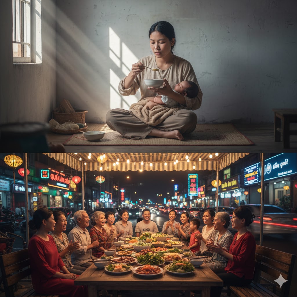 Dinala ng Asawa ang Buong Pamilya sa Restaurant Habang ang Asawang ...