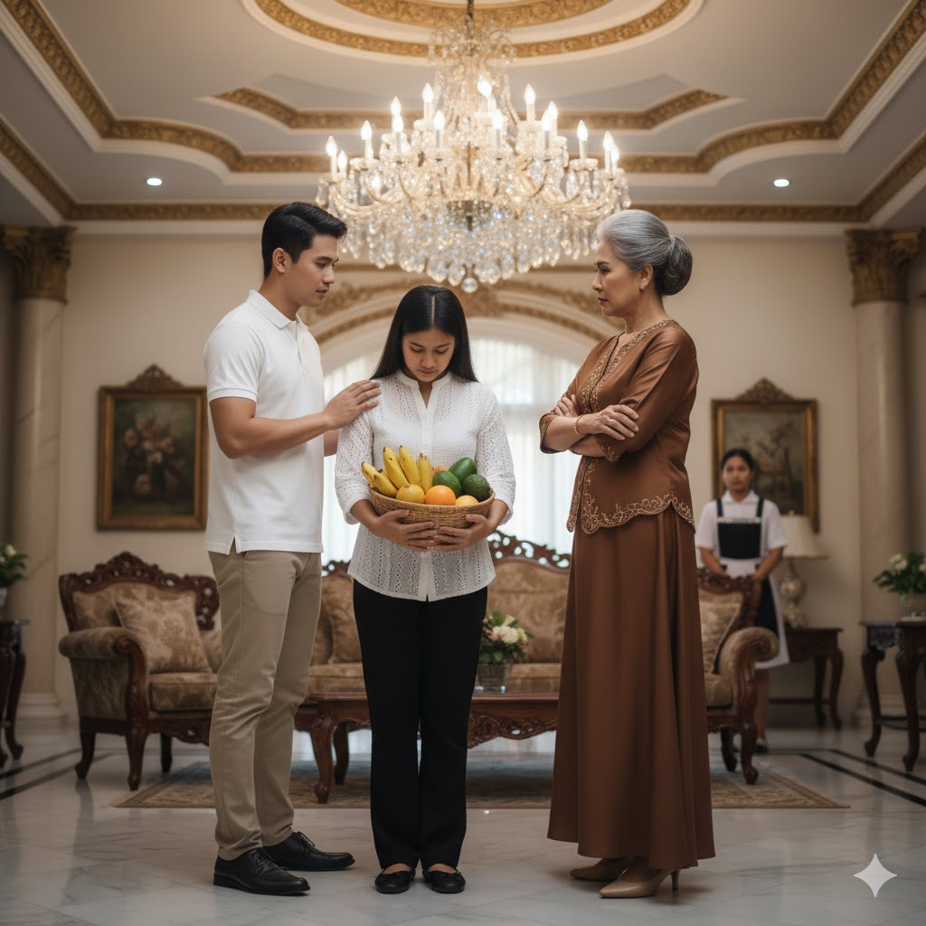 Ang Mahirap na Dalaga ay Nagdala Lamang ng Basket ng Prutas sa Bahay ng ...