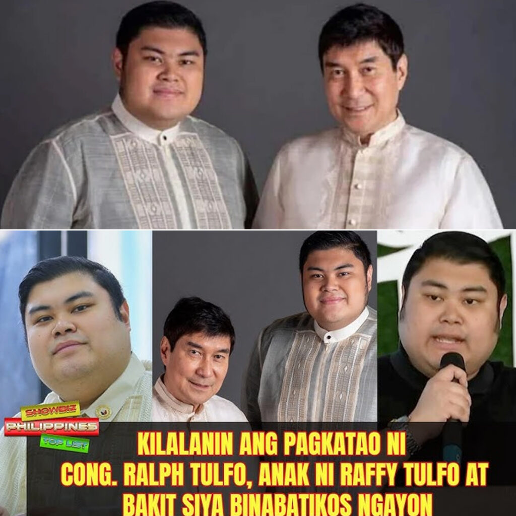 “CONG. RALPH TULFO: THE SON OF ‘HONORABLE’ RAFFY TULFO WHO IS NOW IN ...