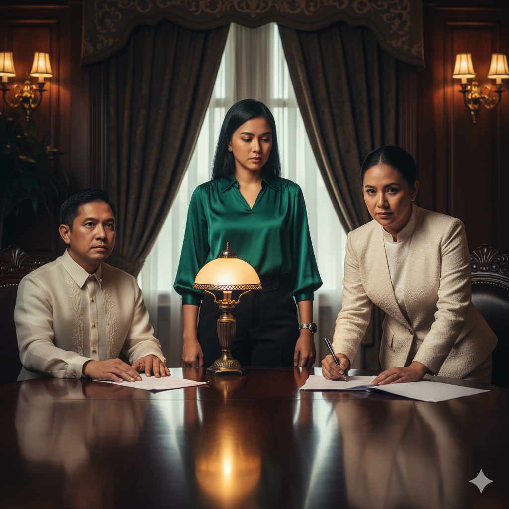 Pinilit ng lalaki ang kanyang asawa na pumirma ng kasulatan ng diborsyo sa harap mismo ng ...