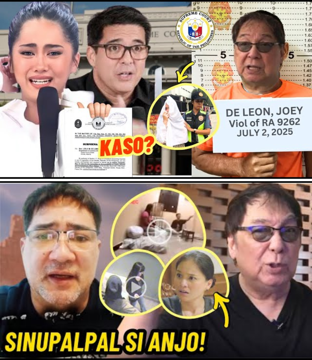JOEY DE LEON BINASAG ANG KATAHIMIKAN! REBELASYON NI ANJO YLLANA ...