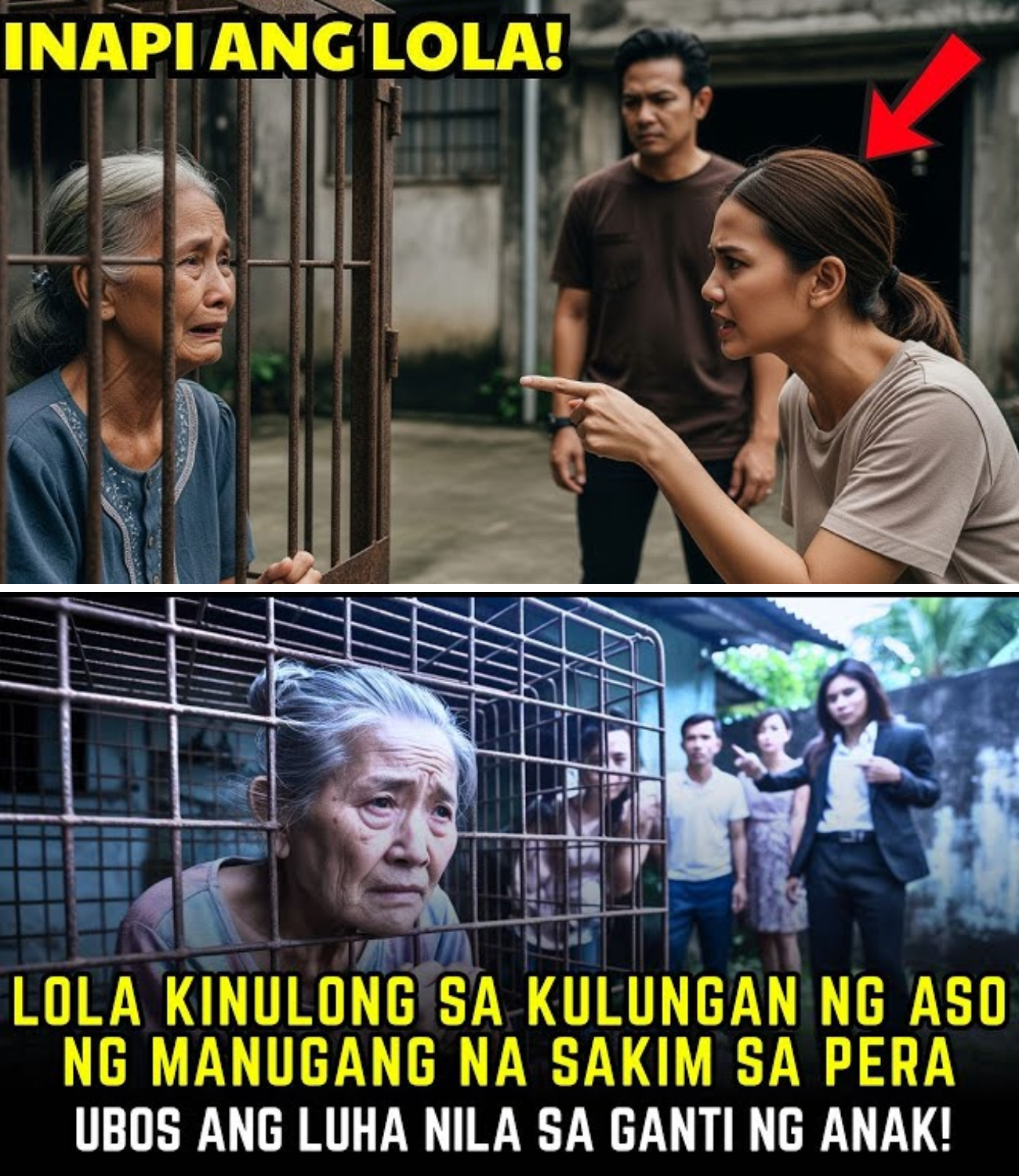 LOLA KINULONG SA KULUNGAN NG ASO NG MANUGANG NA SAKIM SA PERA, UBOS ANG ...