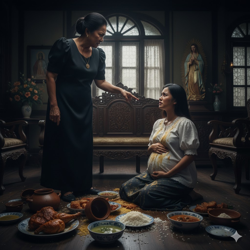 Pinilit pa rin siya ng biyenang babae na maghugas ng 10 bandehado ng ...