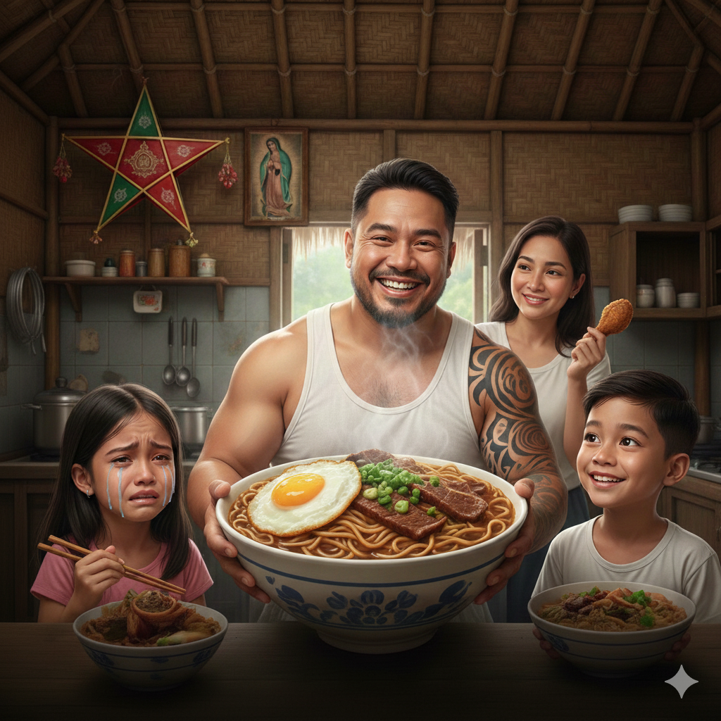 Isang Mangkok ng Pansit na may Karne at ang Lalaking may Tattoo ng ...