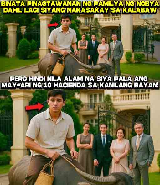 PINAGTAWANAN DAHIL NAKASAKAY SA KALABAW, PERO NANG MAGPAKILALA ANG ...