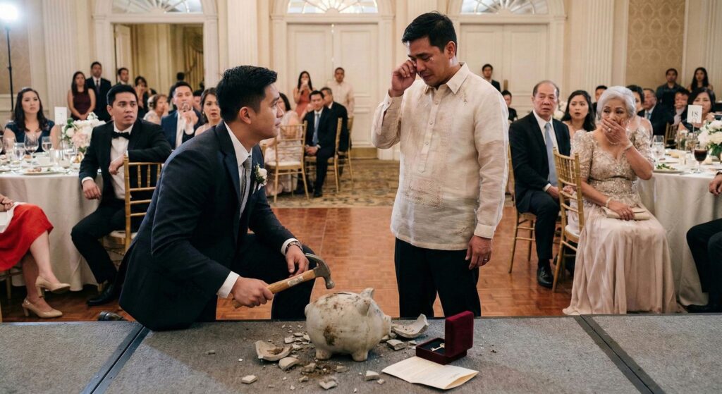 PINAGTAWANAN NG MGA BISITA ANG REGALONG “LUMANG ALKANSIYA” NG MAHIRAP ...