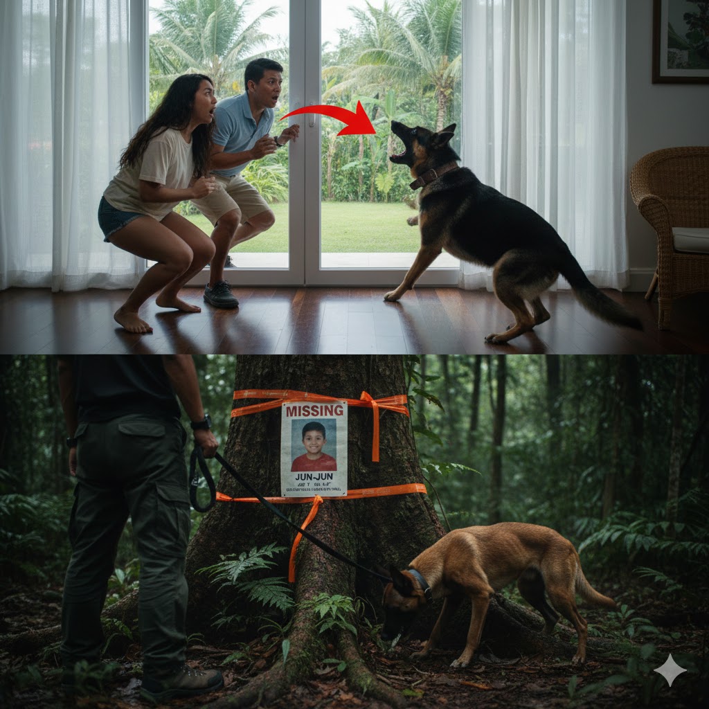 German Shepherd Na Araw-Araw Kumakatok sa Bintana Pagkatapos Mawala ang ...