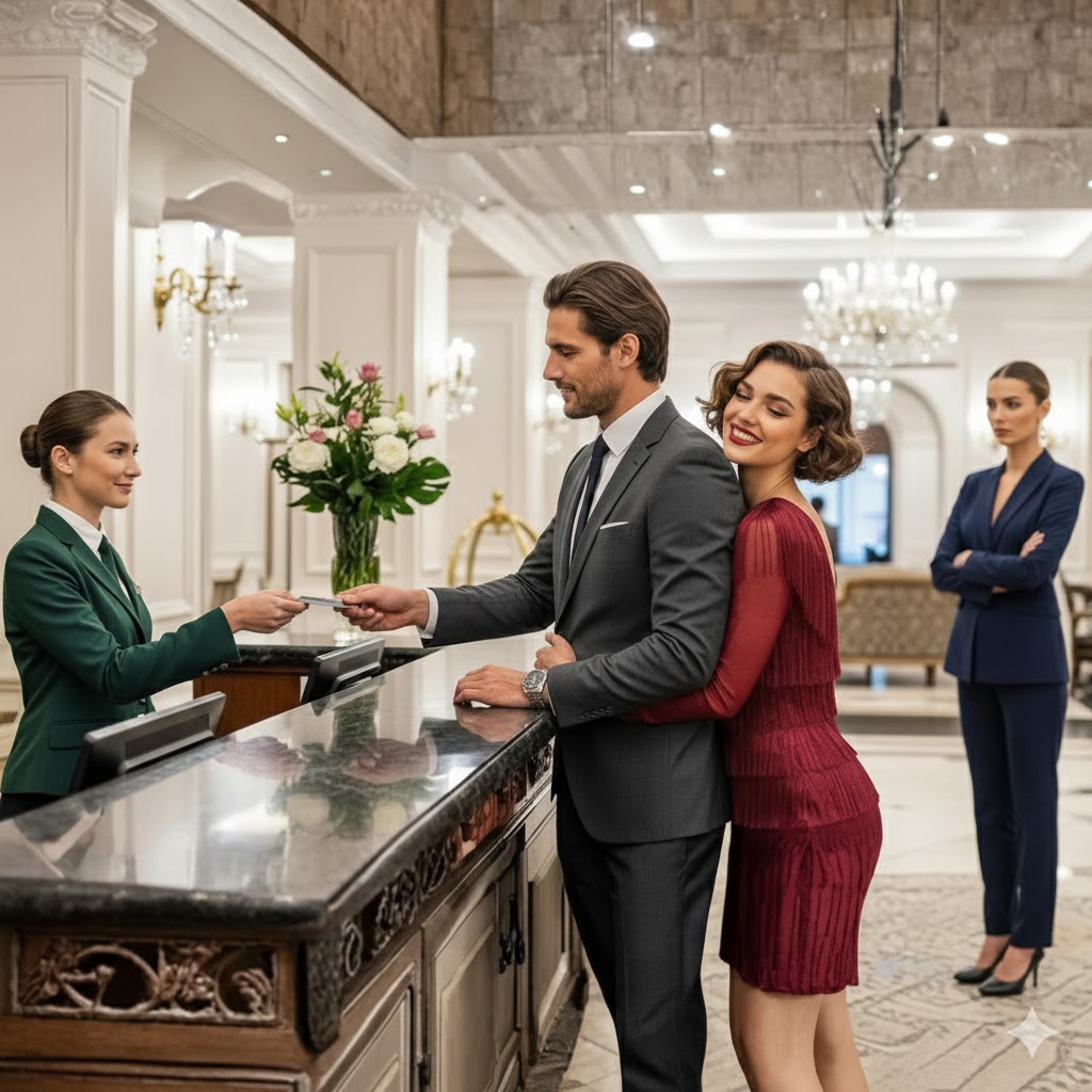 Dinala niya ang kanyang kalaguyo sa isang 5-star hotel — ngunit nabigla ...