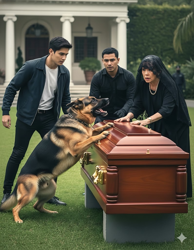 WALANG TIGIL SA PAGTAHOL ANG ASO SA KABAONG NG AMO NIYA — NANG BUKSAN ...